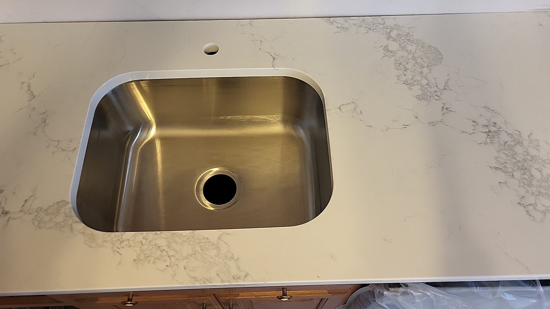 Crescent 2318 Single Bowl Stainless Steel Sink- 18g - Granite America