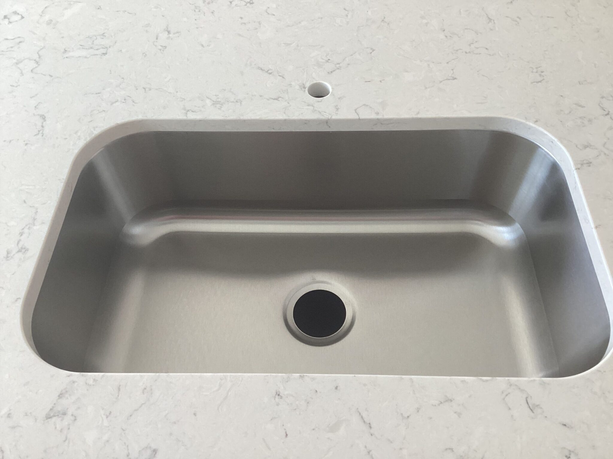 Crescent 3018 Single Bowl Stainless Steel Sink- 18g - Granite America