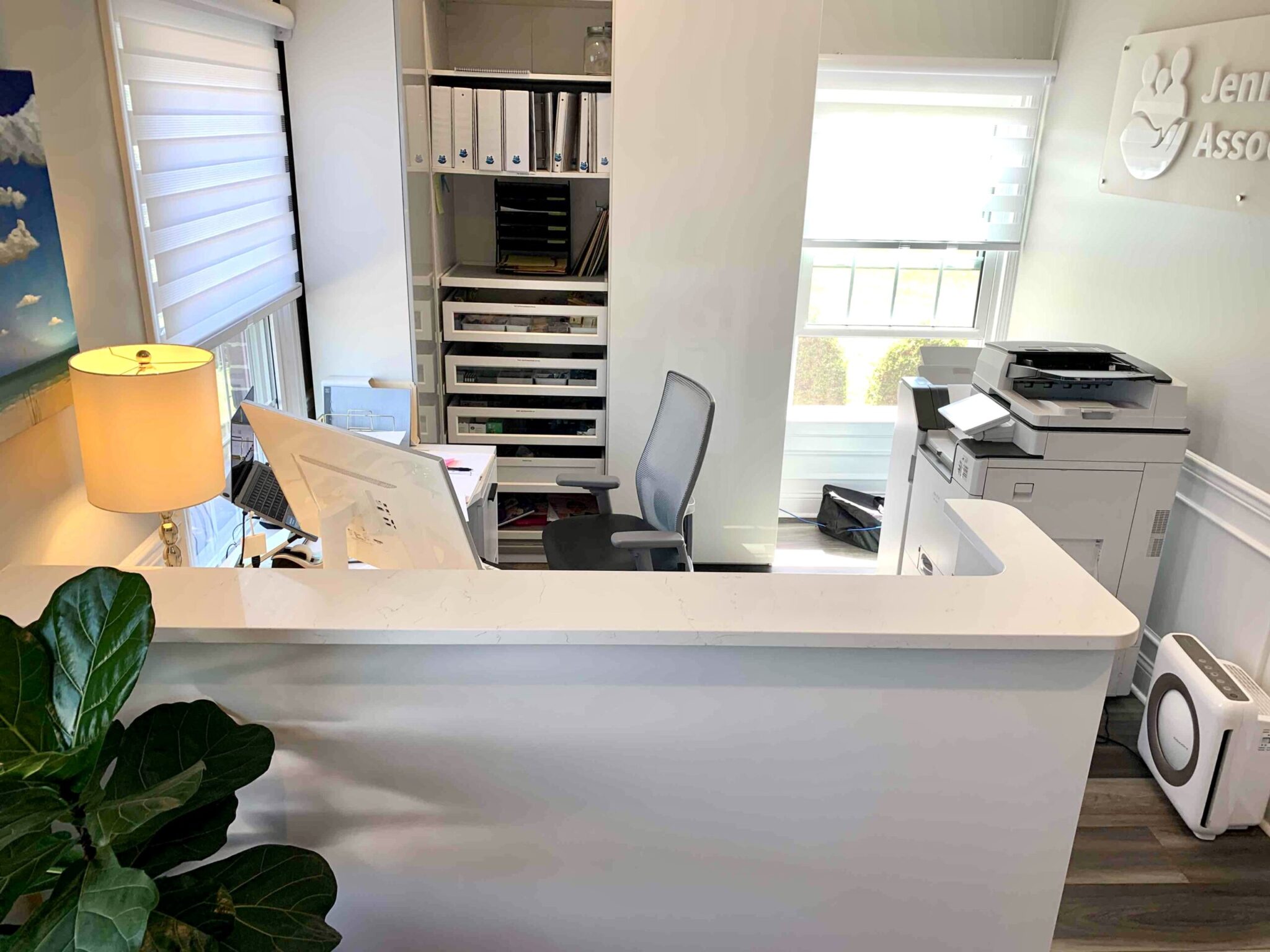 Reception Desk - Granite America